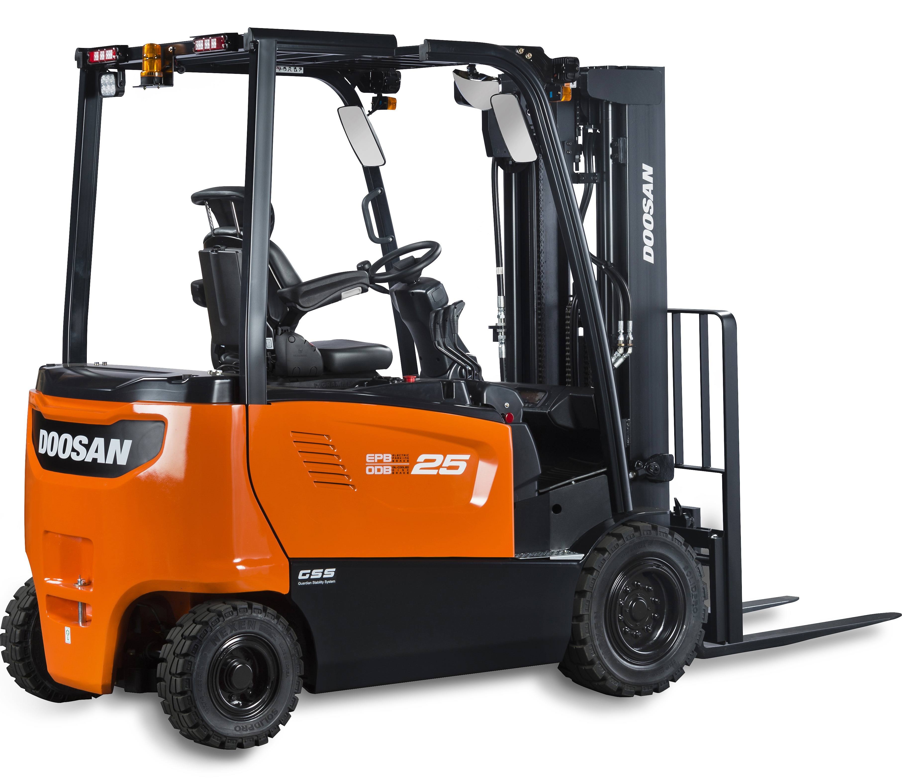 2 2 3 5 Tonne Electric Forklifts Doosan Forklifts UK 2 2 3 5 Tonne Electric Forklifts Doosan Forklifts UK